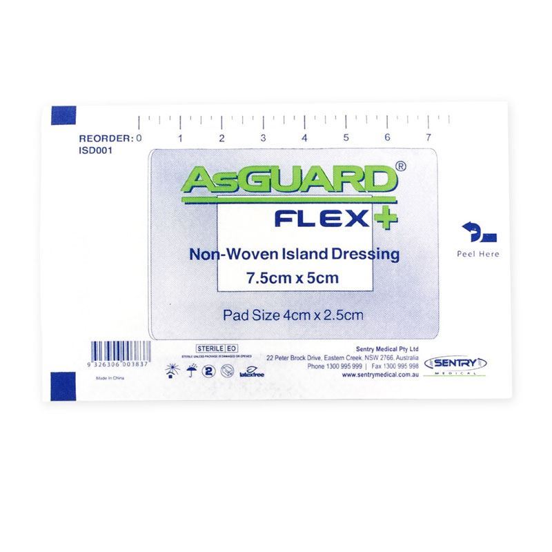 AsGUARD Flex + Non-Woven Island Dressing | OPC Health