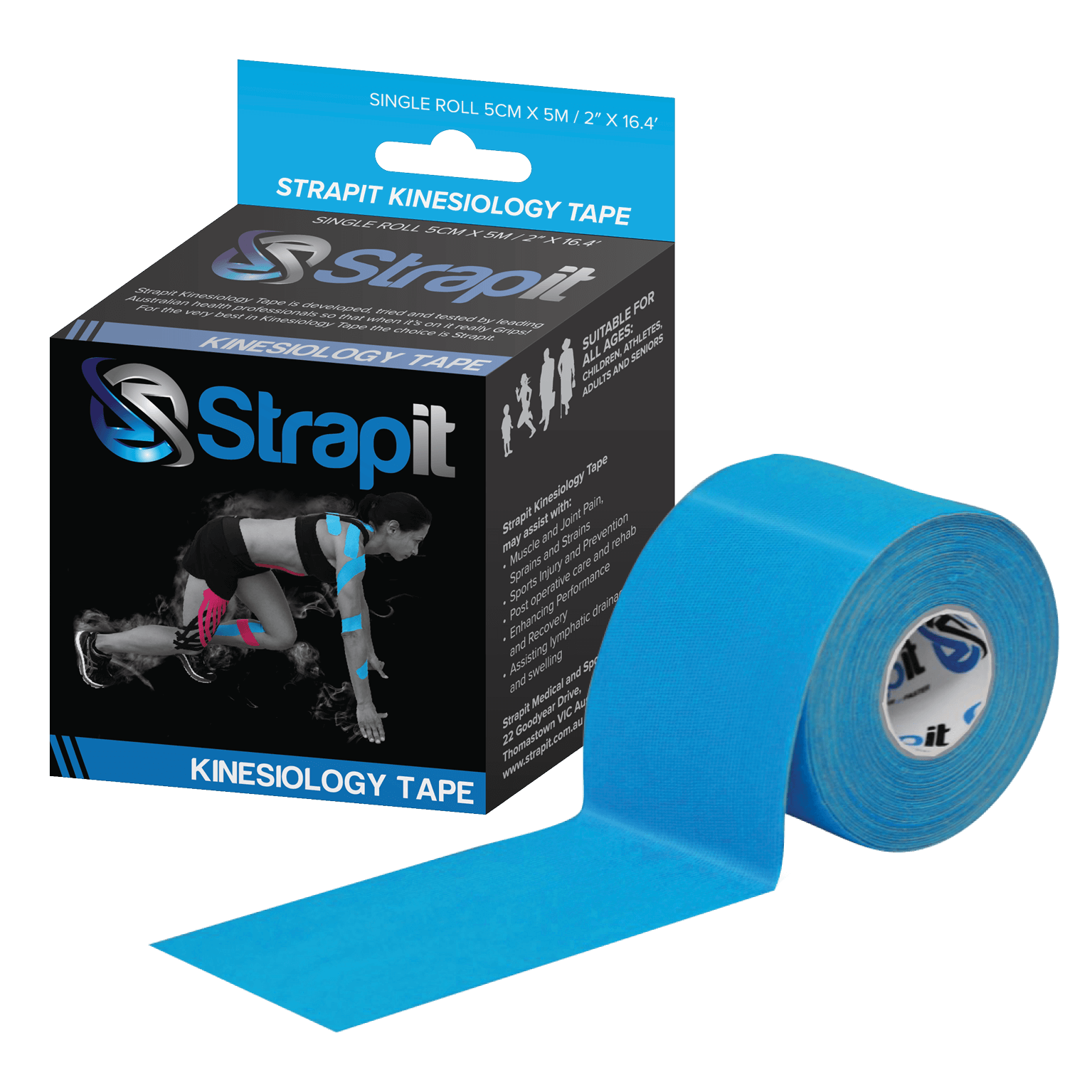 Strapit KTape 50mm x 5m | OPC Health