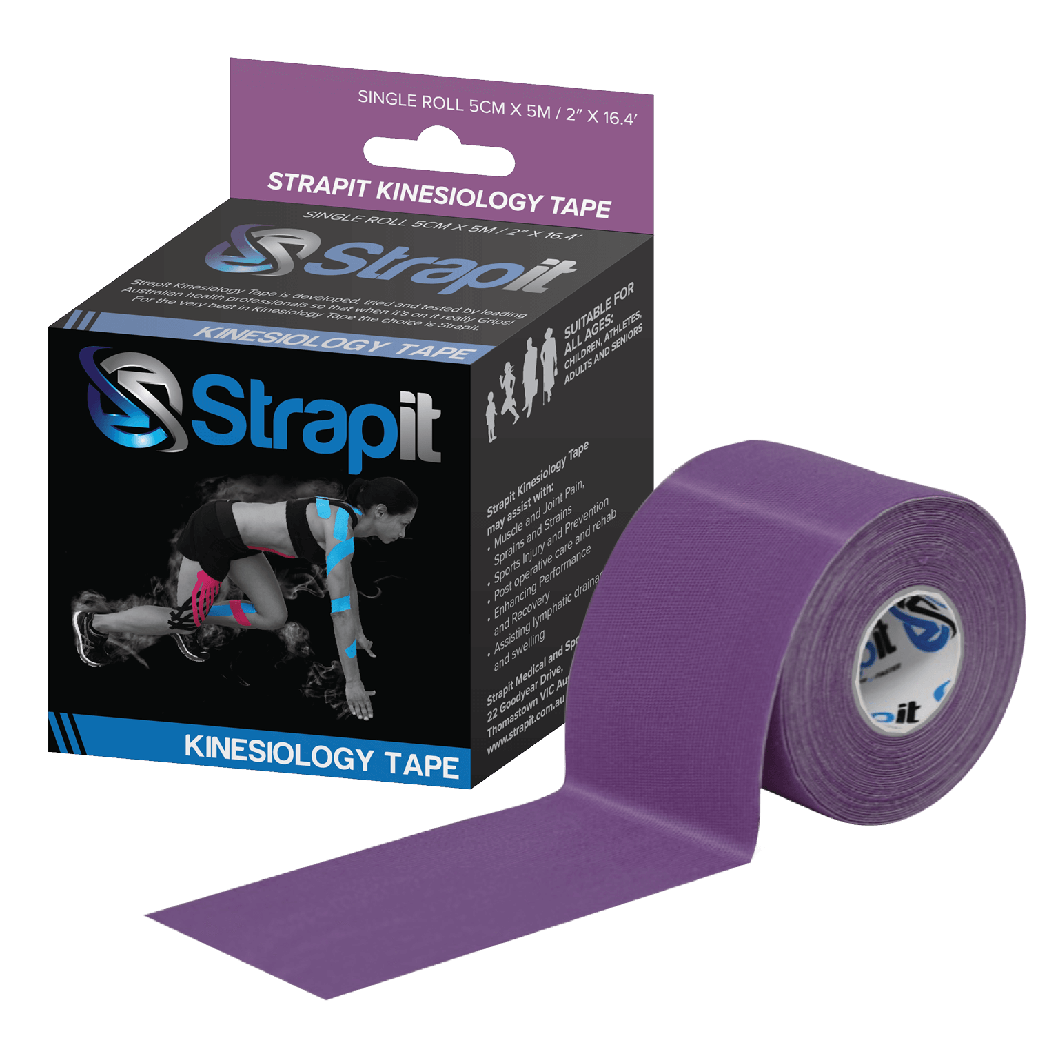 Strapit KTape 50mm x 5m | OPC Health
