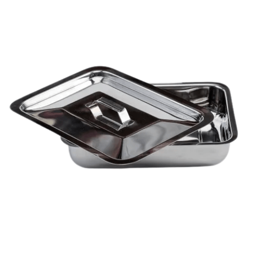 WEST STAR Stainless Steel Tray with Lid | OPC Health
